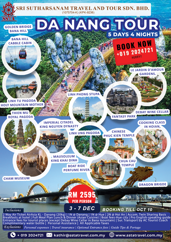 Da Nang - Vietnam Tour -5 Days 4 Nights | SSTA Travel